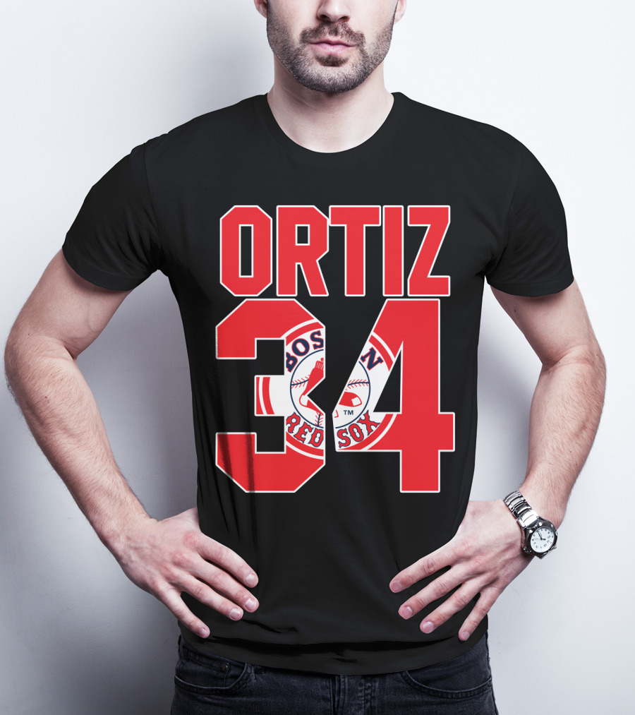 Boston Red Sox Ortiz T-Shirt