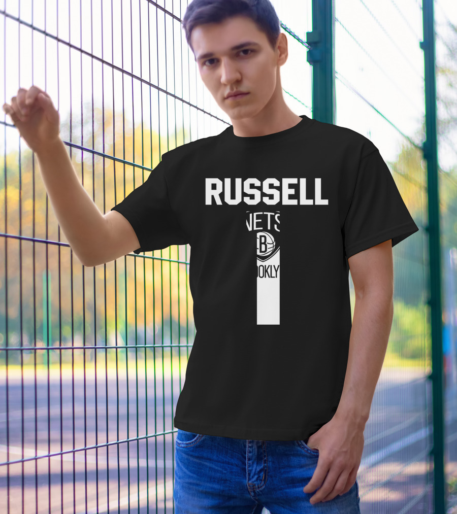 Russell Brooklyn Nets 1 T-Shirt