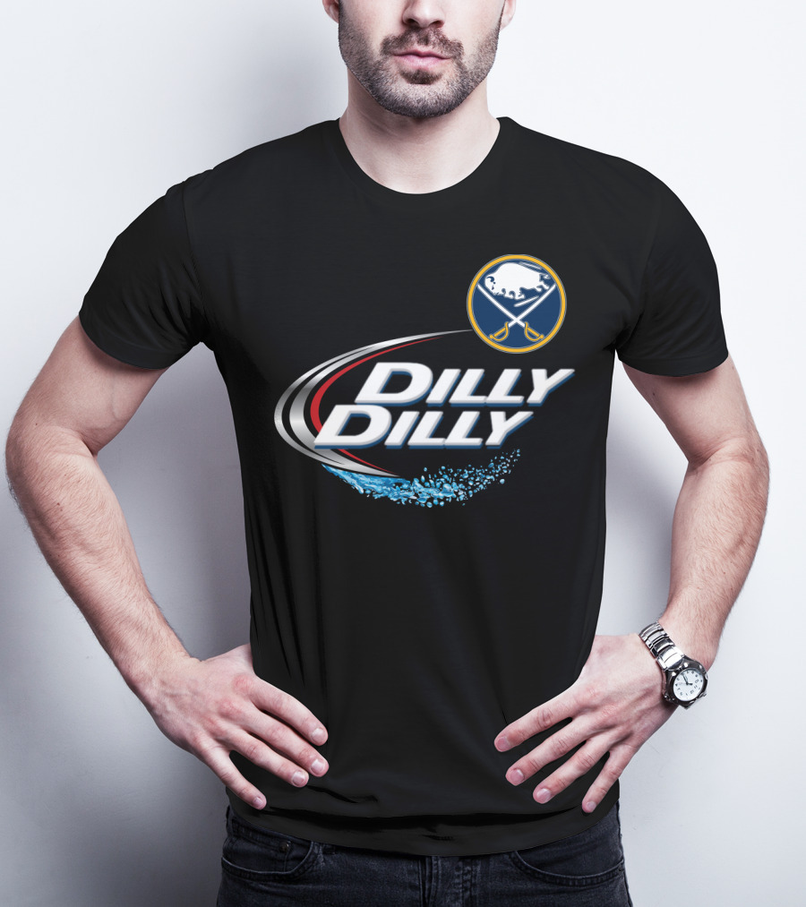 Buffalo Sabres Dilly Dilly Slogan With Iconic Hockey T-Shirt