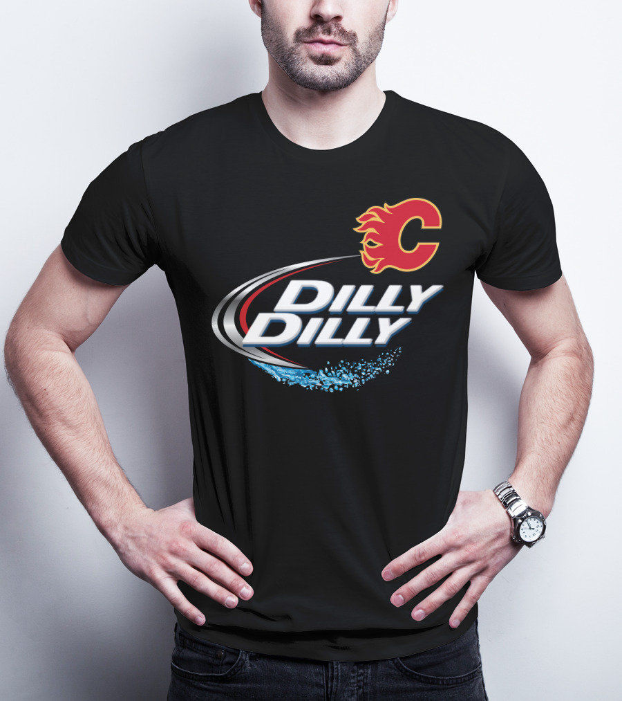 Calgary Flames Dilly Dilly Hockey Fans T-Shirt