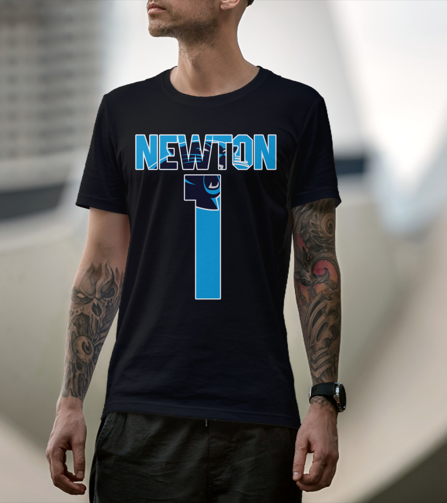 Newton Panthers Number 1 T-Shirt