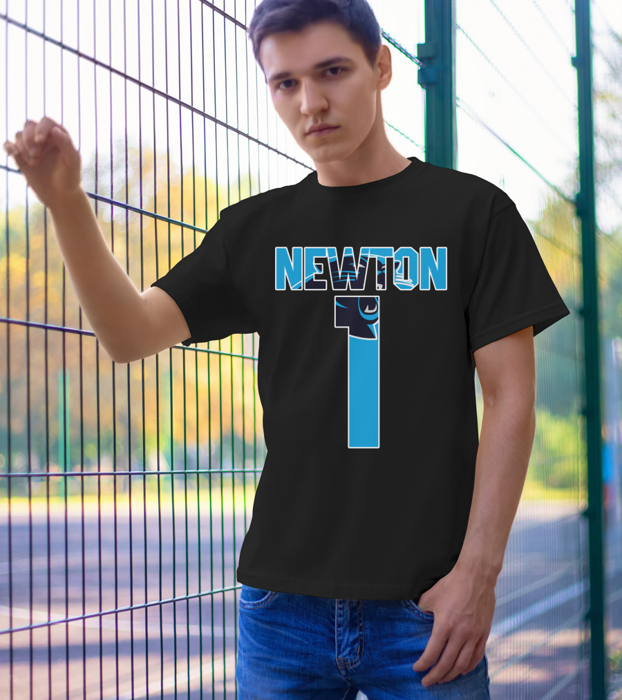 Newton Panthers Number 1 T-Shirt