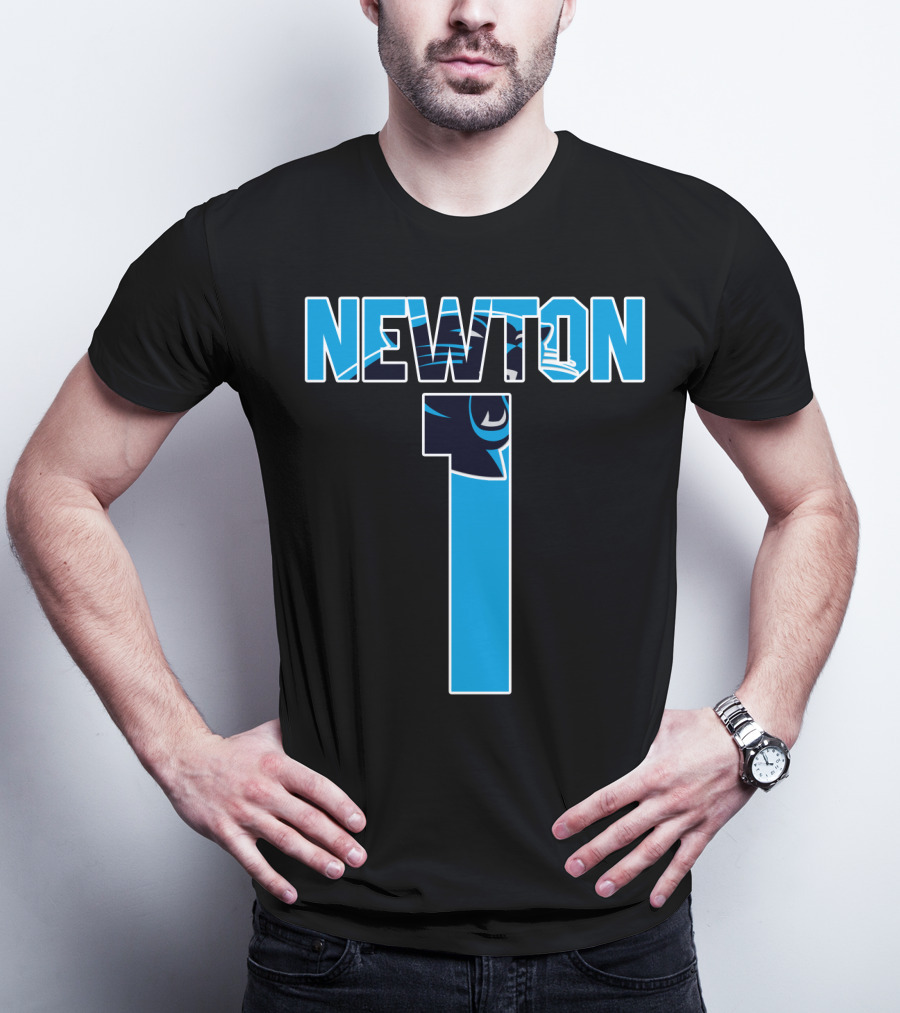 Newton Panthers Number 1 T-Shirt