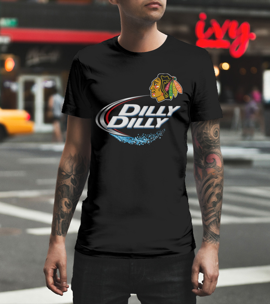 Chicago Blackhawks Dilly Dilly NHL Fan T-Shirt