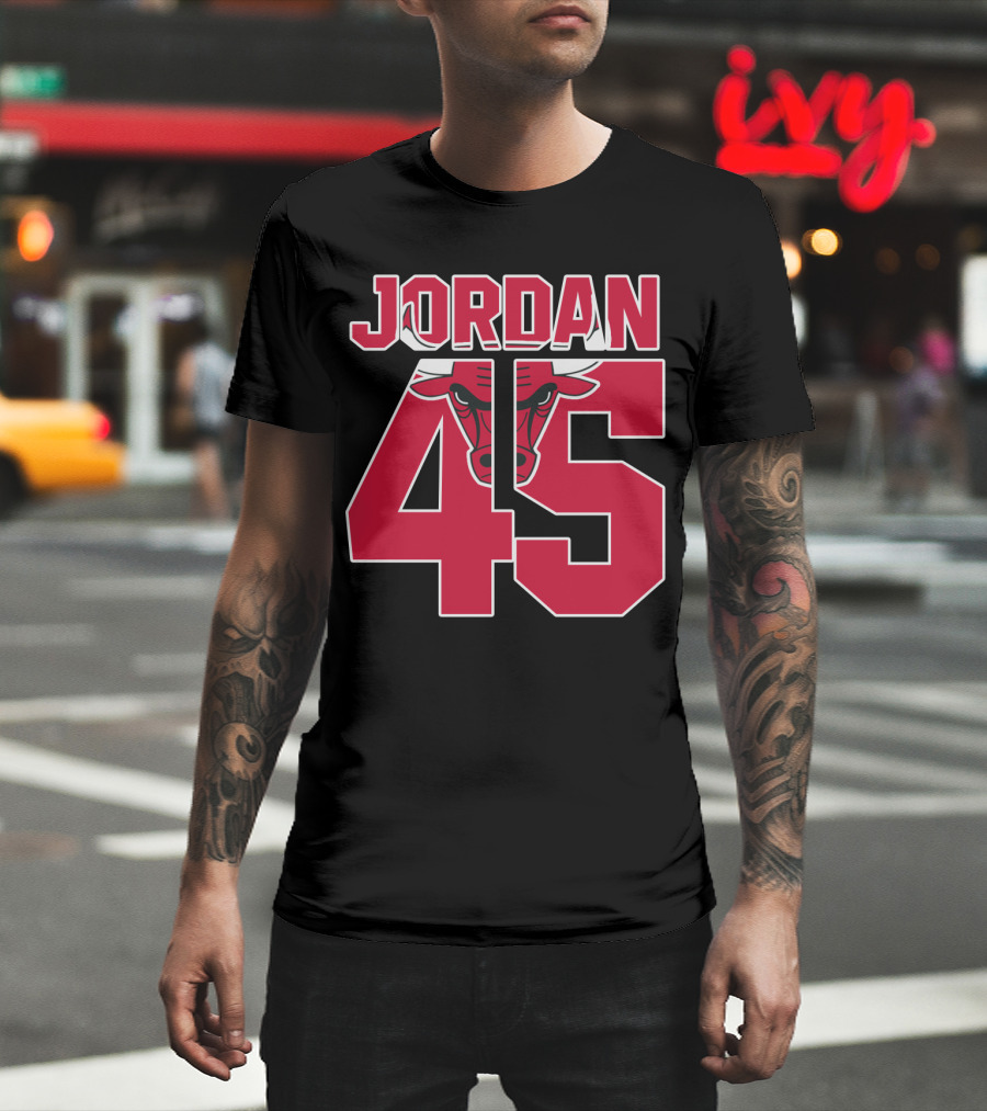 Jordan 45 Chicago Bulls T-Shirt