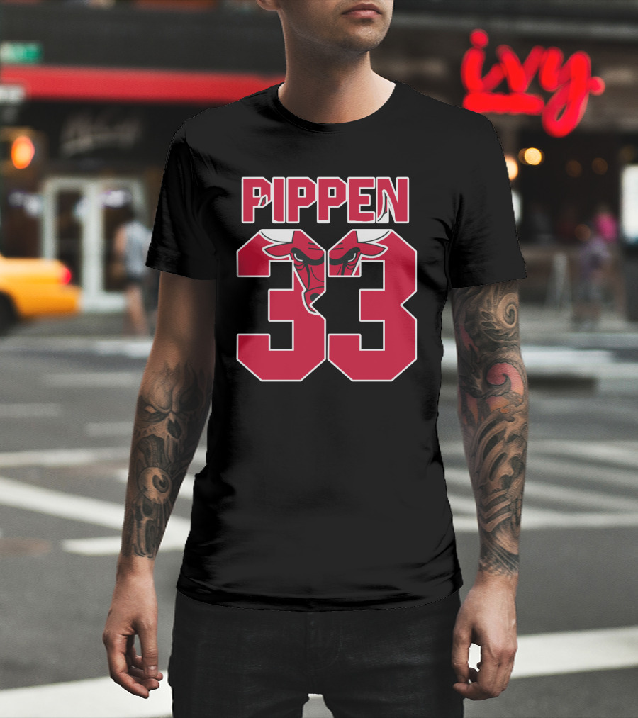 Pippen 33 Chicago Bulls T-Shirt