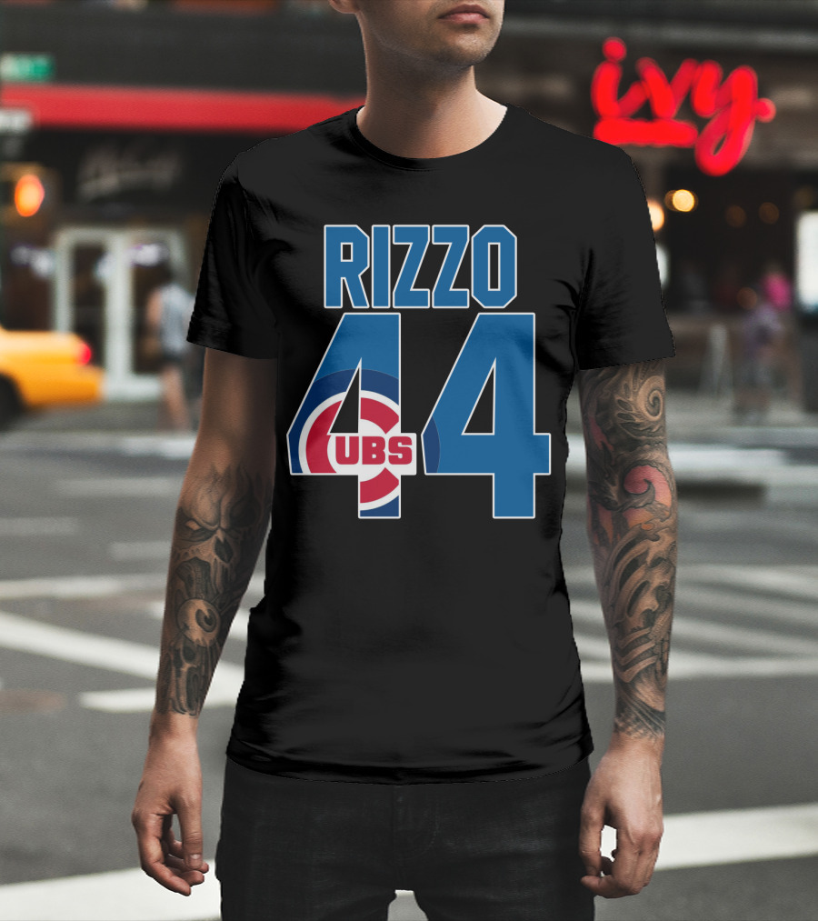 Rizzo 44 Chicago Cubs T-Shirt