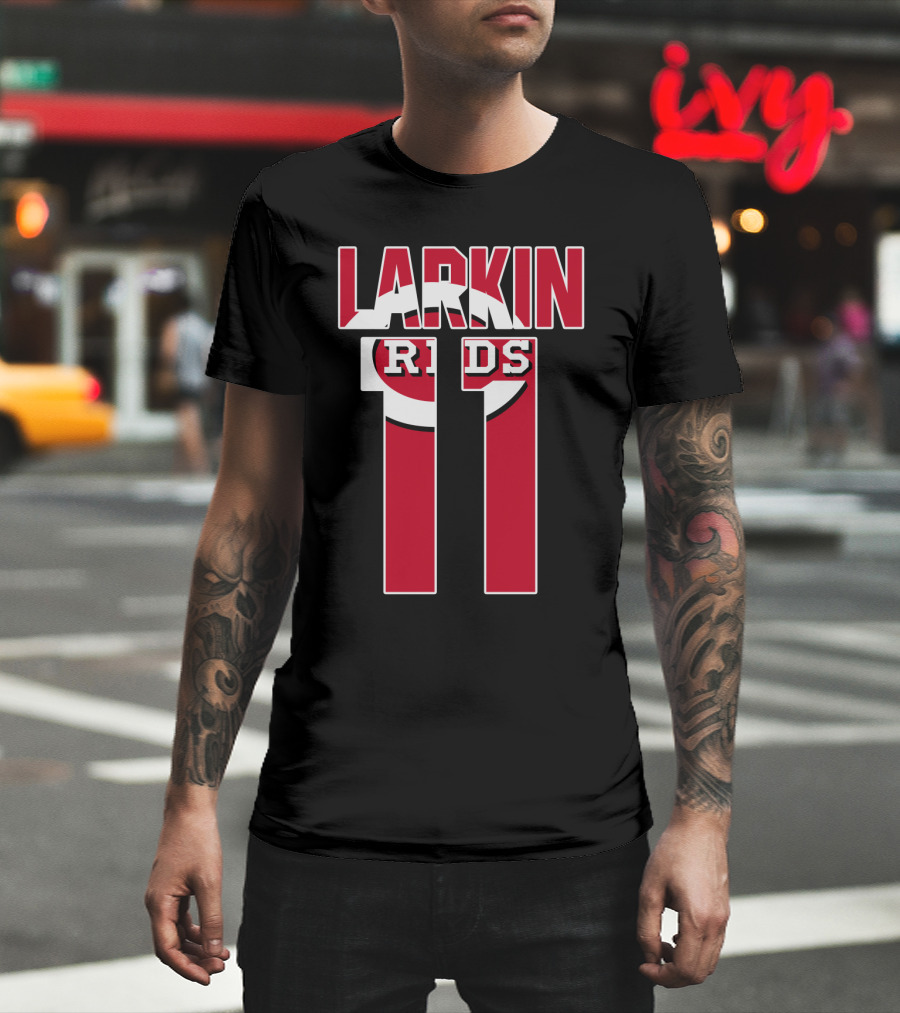 Barry Larkin Cincinnati Reds T-Shirt