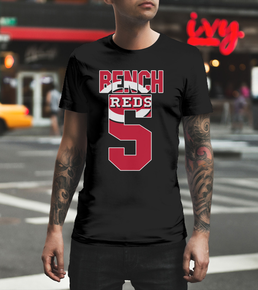 Johnny Bench Cincinnati Reds Number 5 T-Shirt
