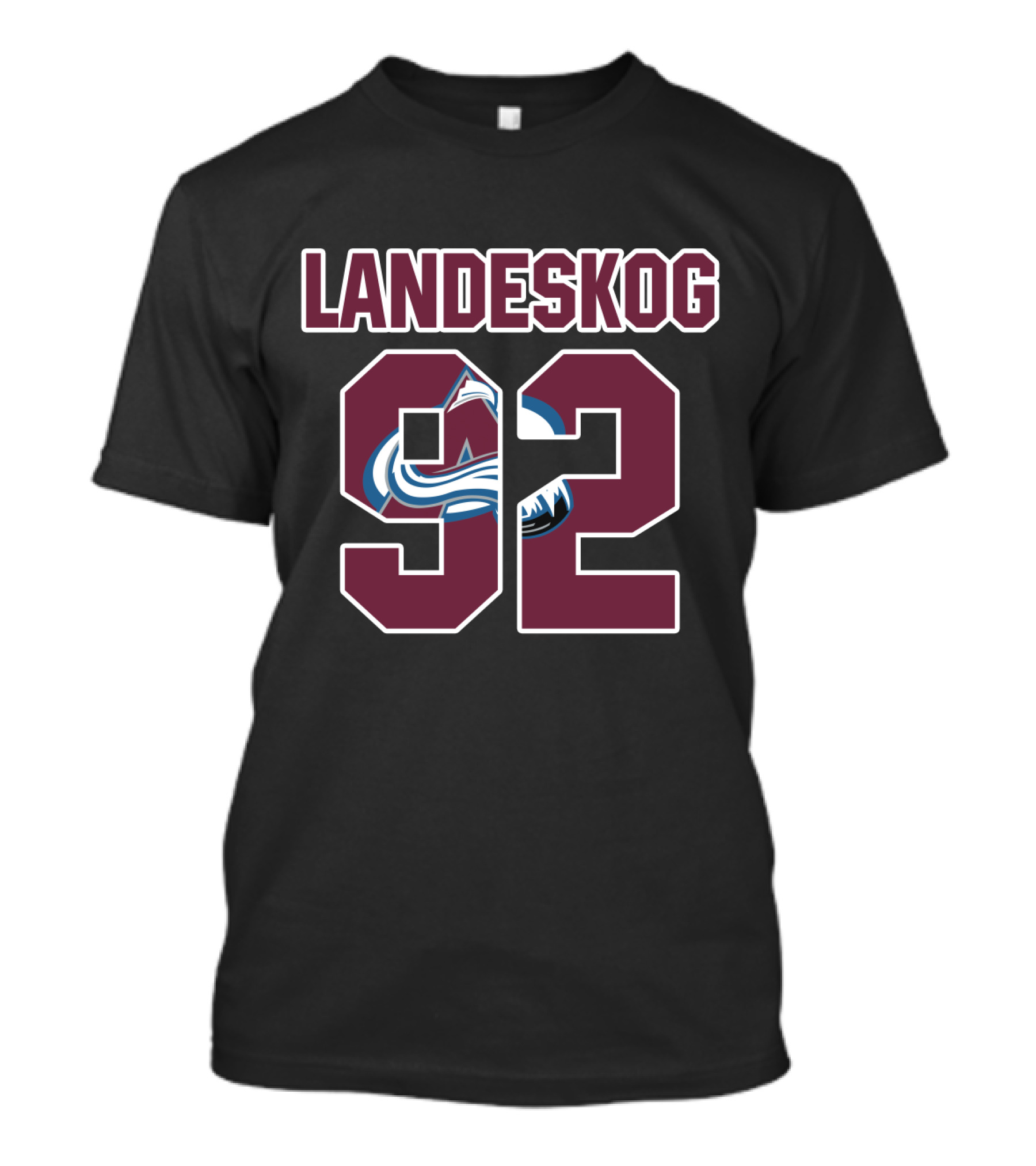 Landeskog 92 Colorado Avalanche NHL T-Shirt
