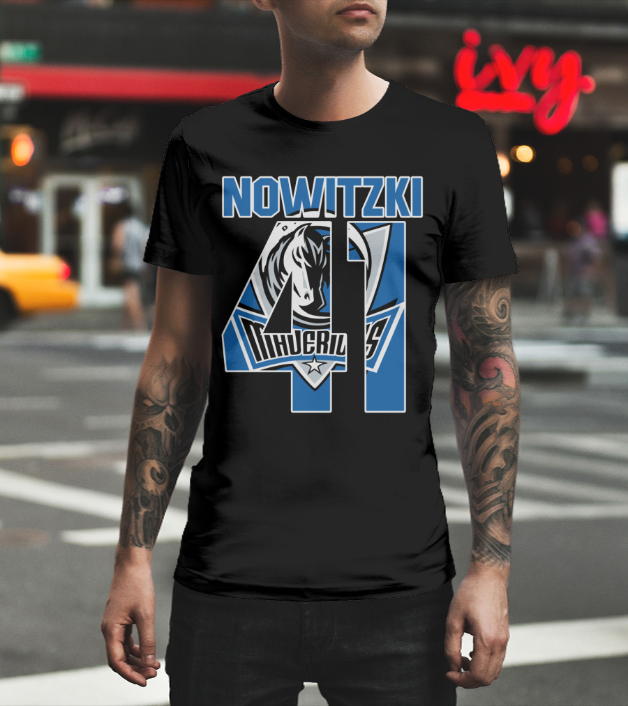Nowitzki 41 Mavericks T-Shirt