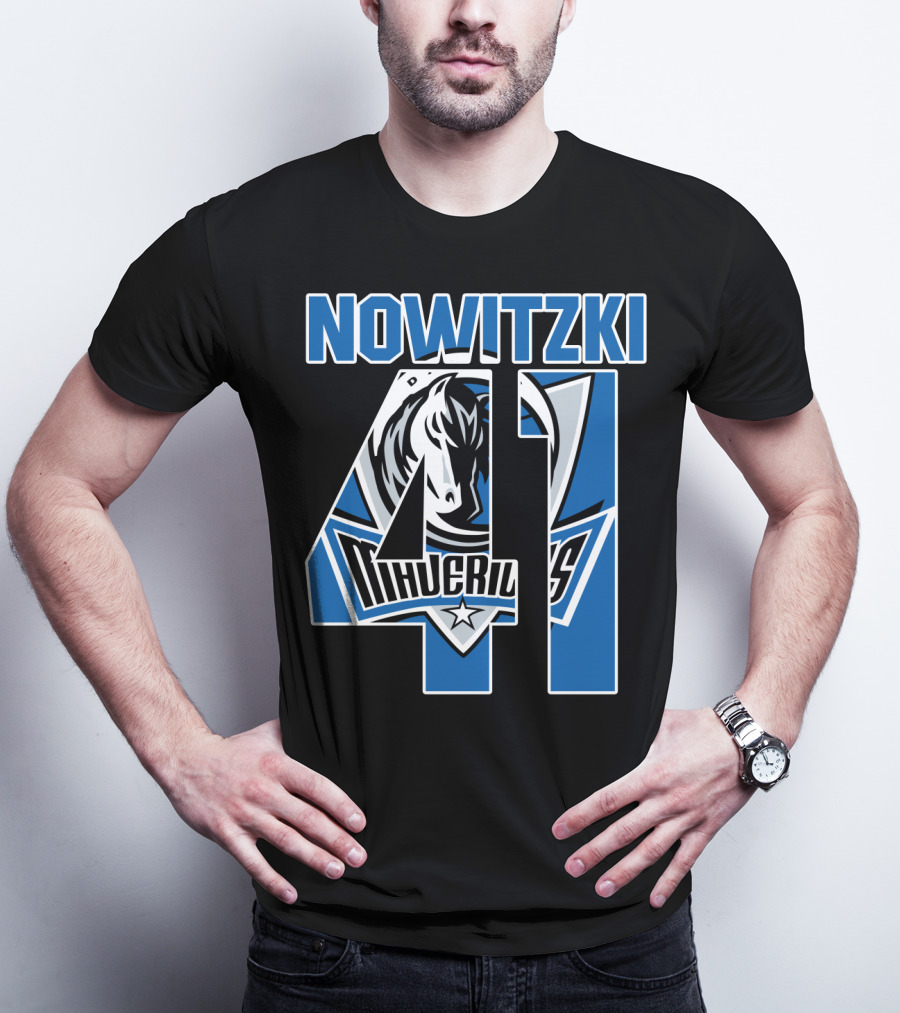 Nowitzki 41 Mavericks T-Shirt