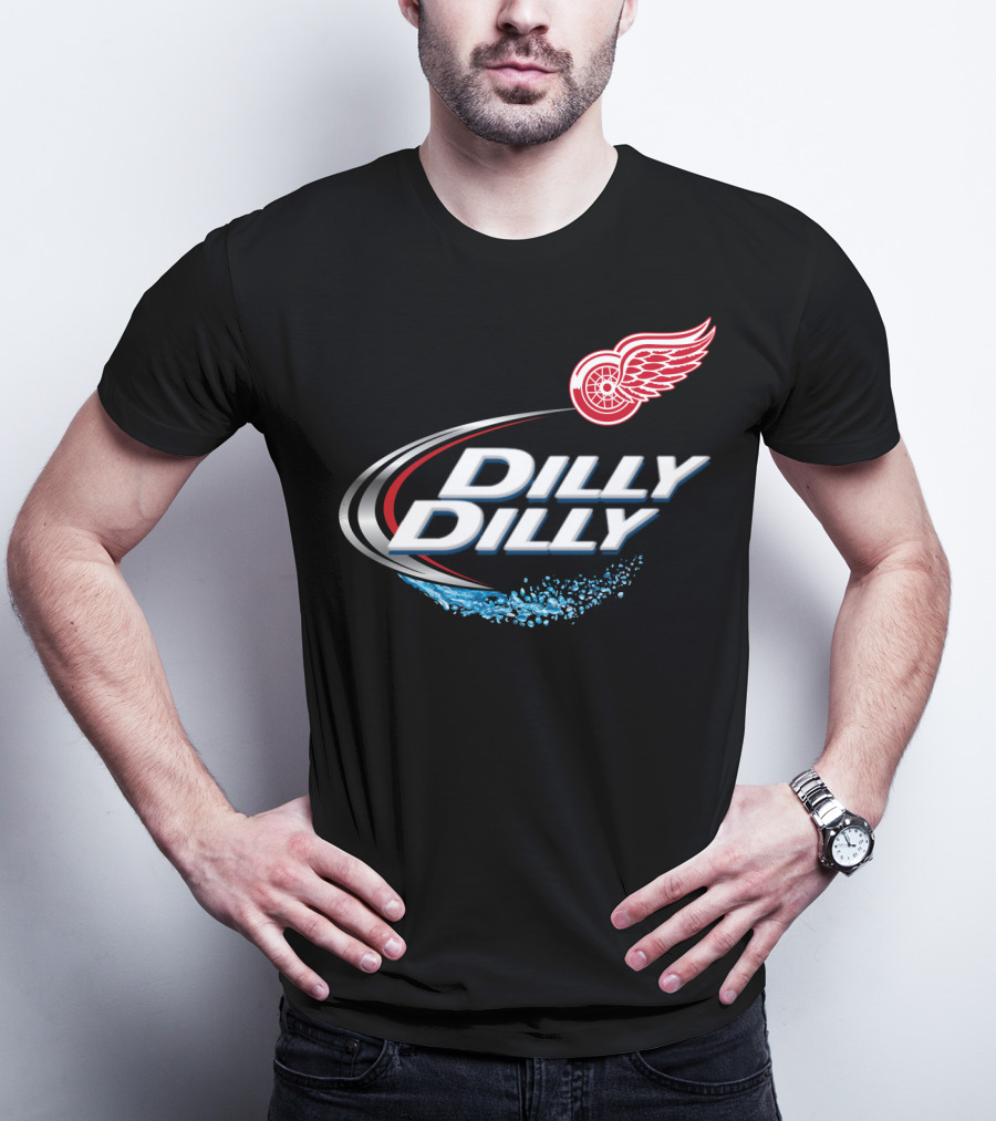 Detroit Red Wings Dilly Dilly Fan Gear For NHL Enthusiasts T-Shirt