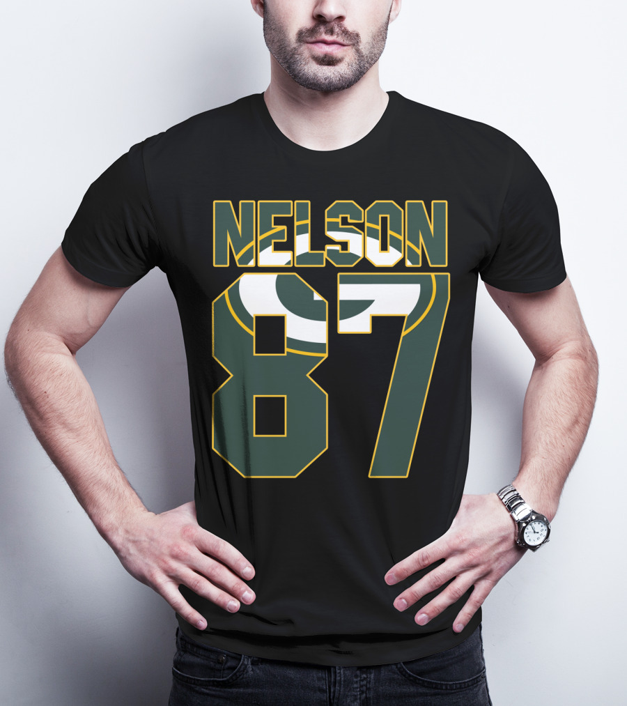 Green Bay Packers Jordy Nelson 87 Fan Gear T-Shirt