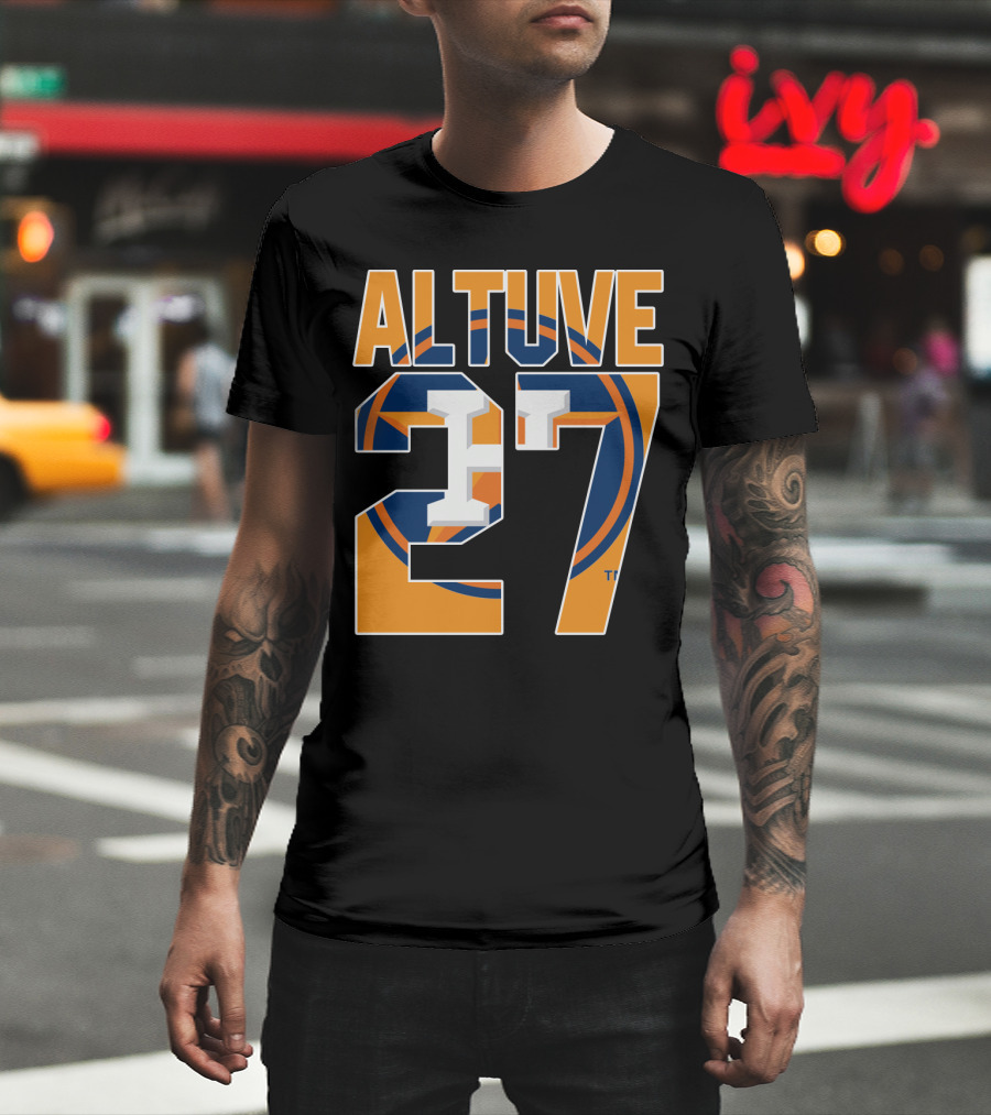 Altuve 27 Houston Astros Baseball T-Shirt