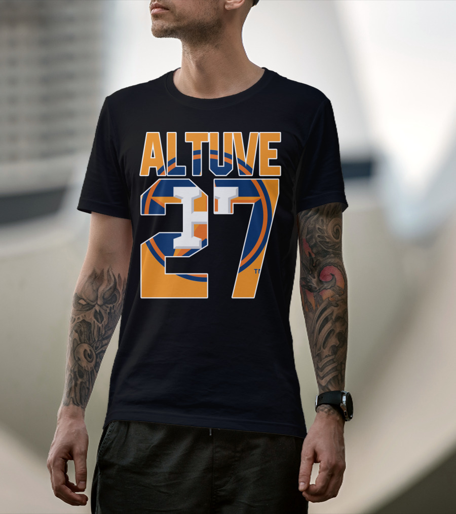 Altuve 27 Houston Astros Baseball T-Shirt