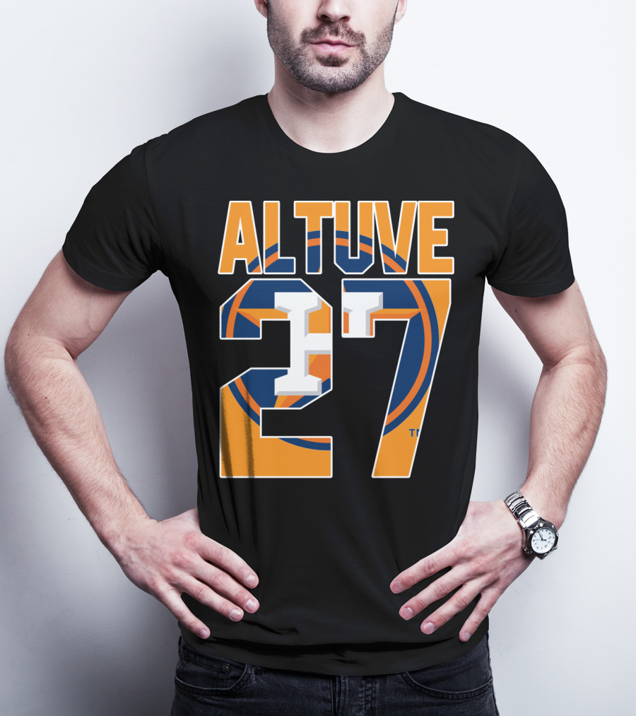 Altuve 27 Houston Astros Baseball T-Shirt