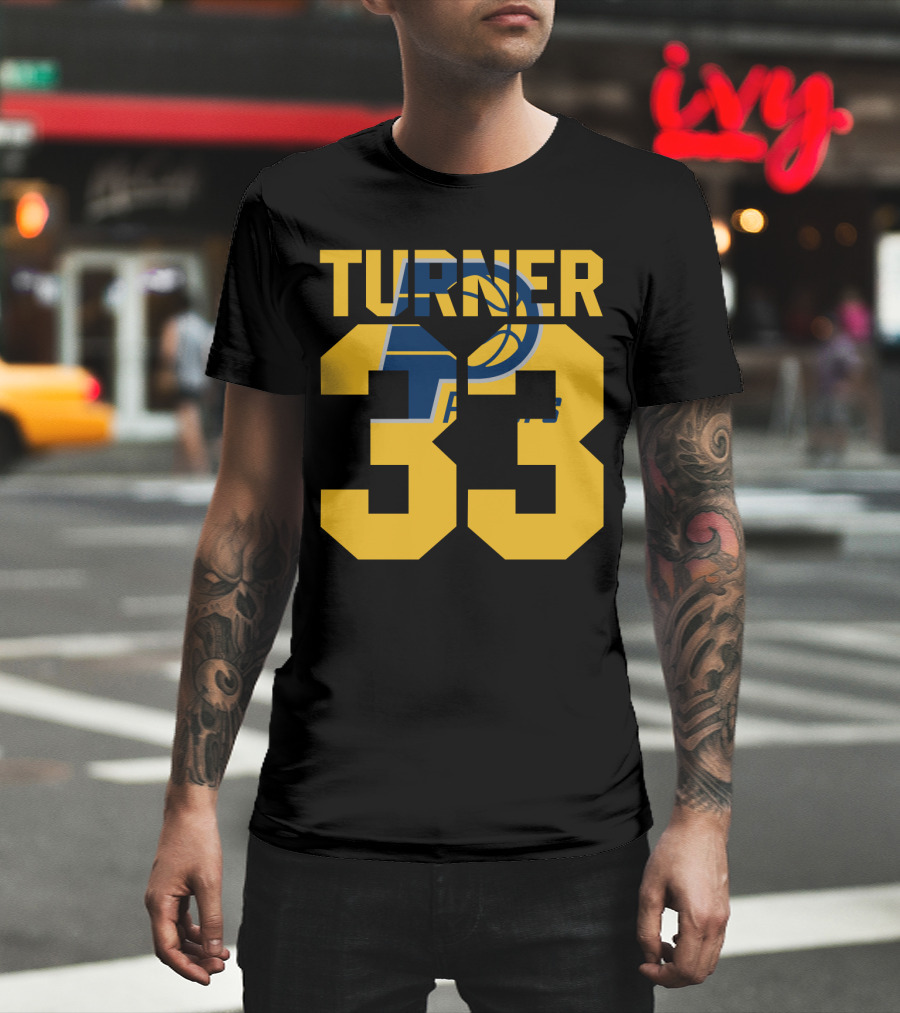 Indiana Pacers Myles Turner 33 T-Shirt