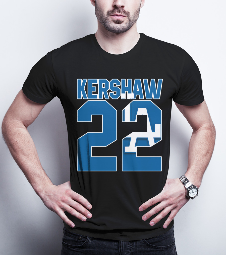 Kershaw 22 Los Angeles Dodgers Clayton Kershaw T-Shirt
