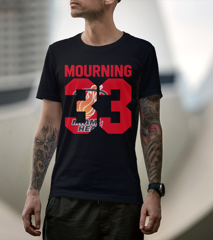 Mourning 33 Miami Heat T-Shirt