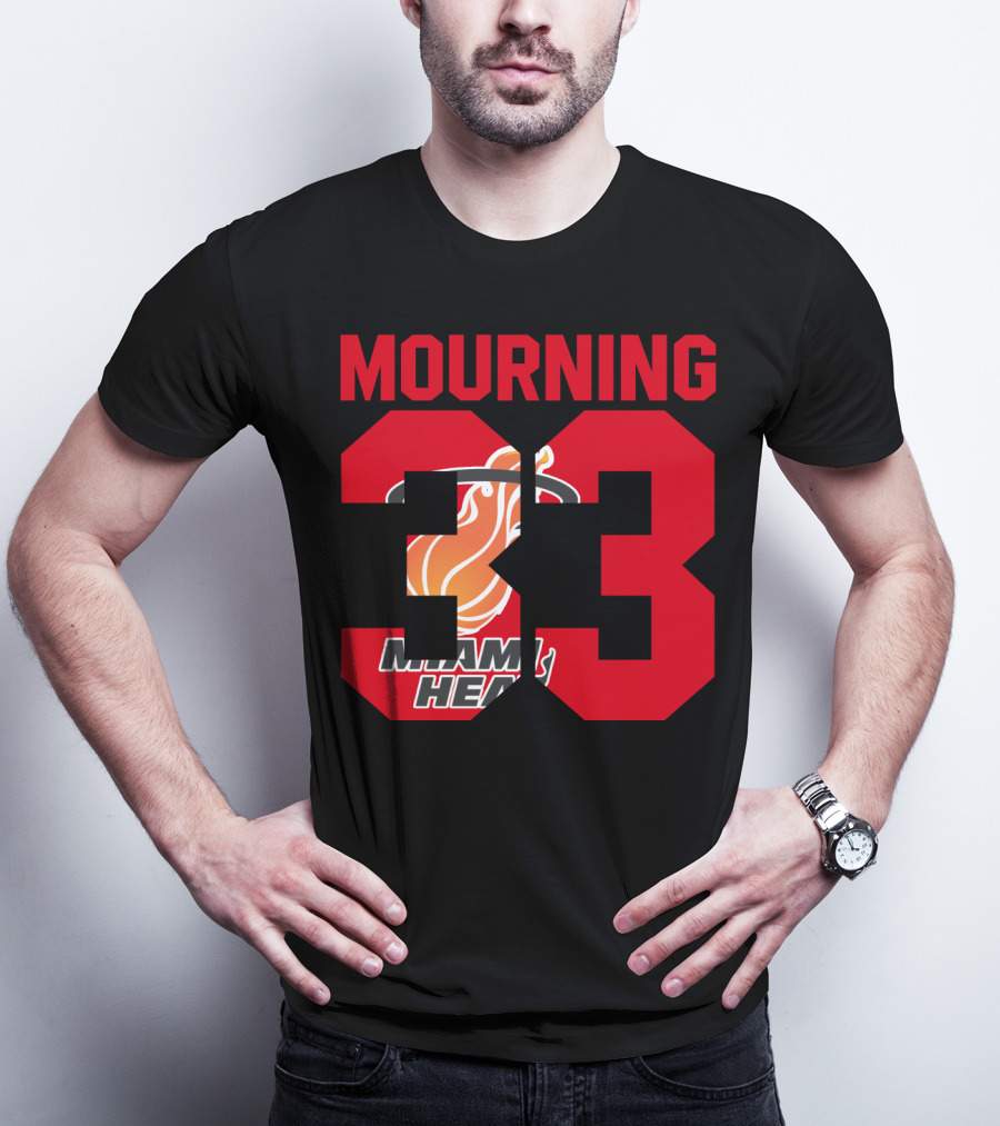 Mourning 33 Miami Heat T-Shirt