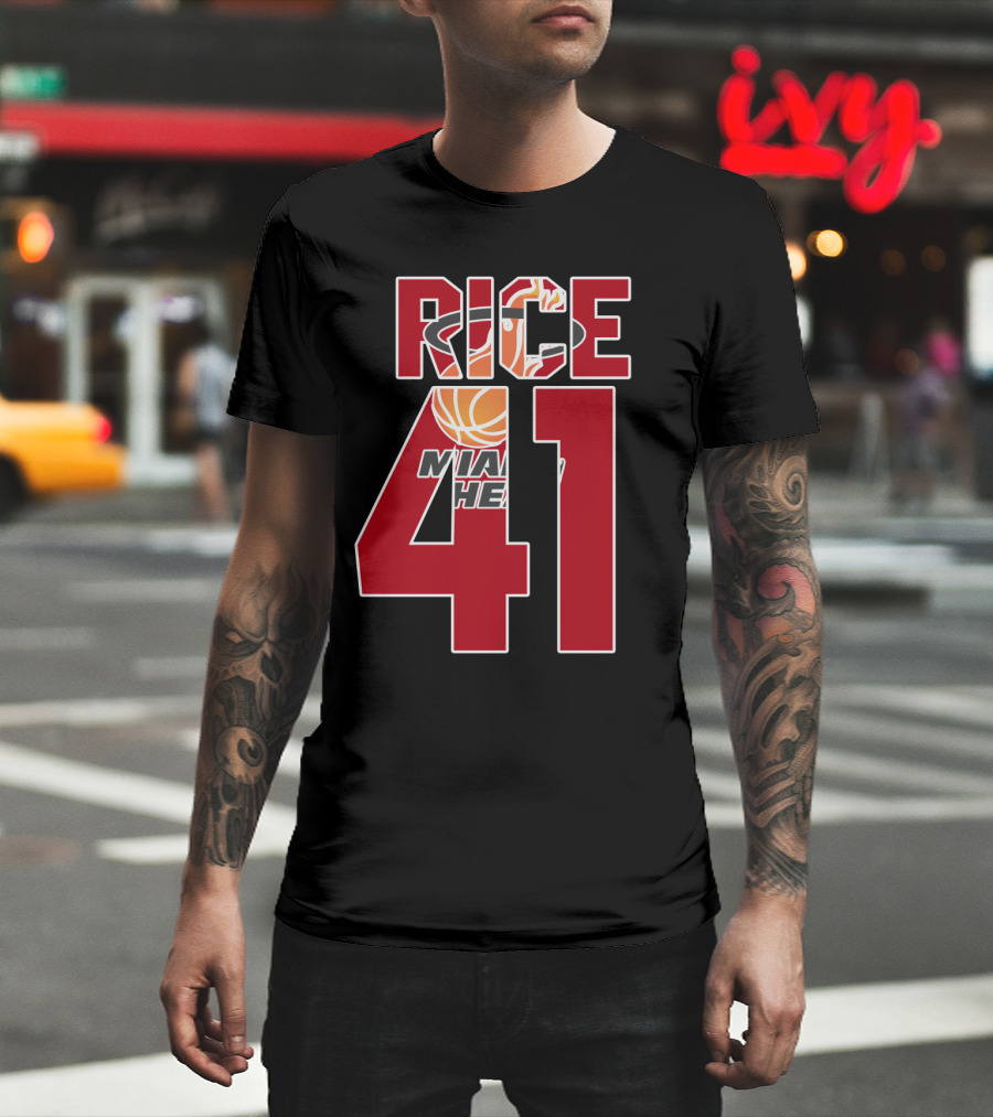 Glen Rice 41 Miami Heat Basketball Fan Essential T-Shirt