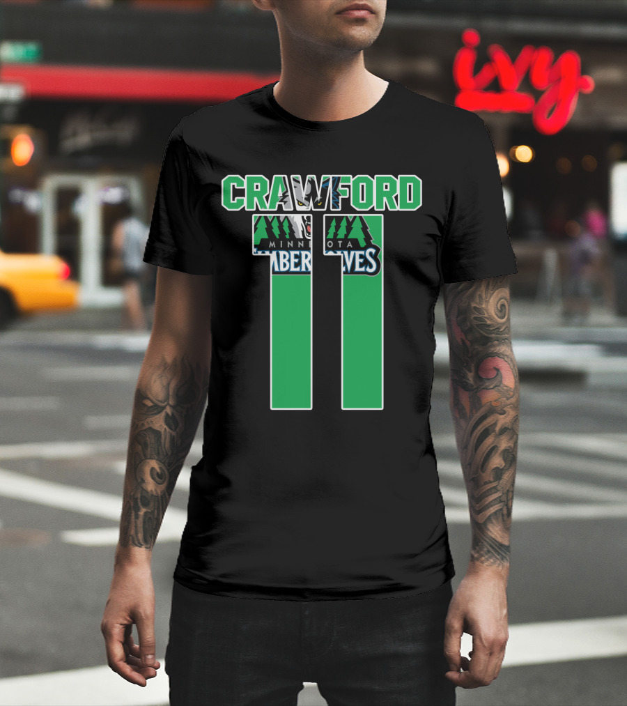 Crawford 11 Minnesota Timberwolves T-Shirt