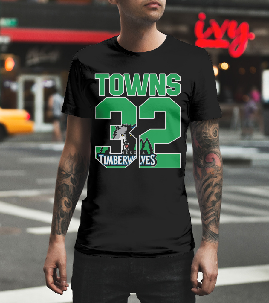 Minnesota Timberwolves Karl Anthony Towns T-Shirt
