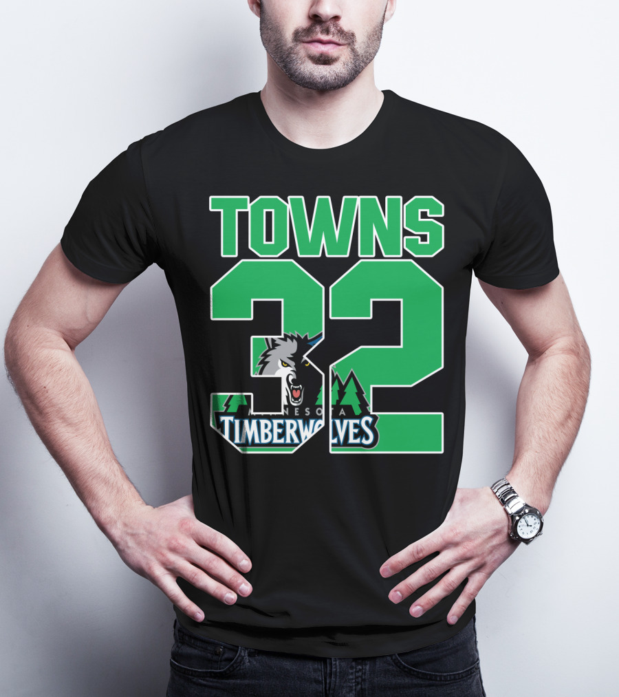 Minnesota Timberwolves Karl Anthony Towns T-Shirt