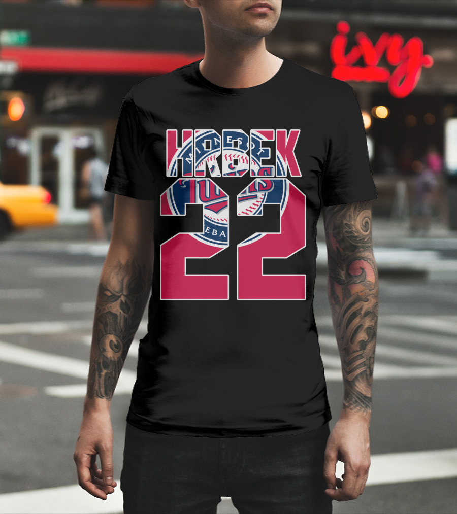 Minnesota Twins Kent Hrbek 22 Baseball Team T-Shirt