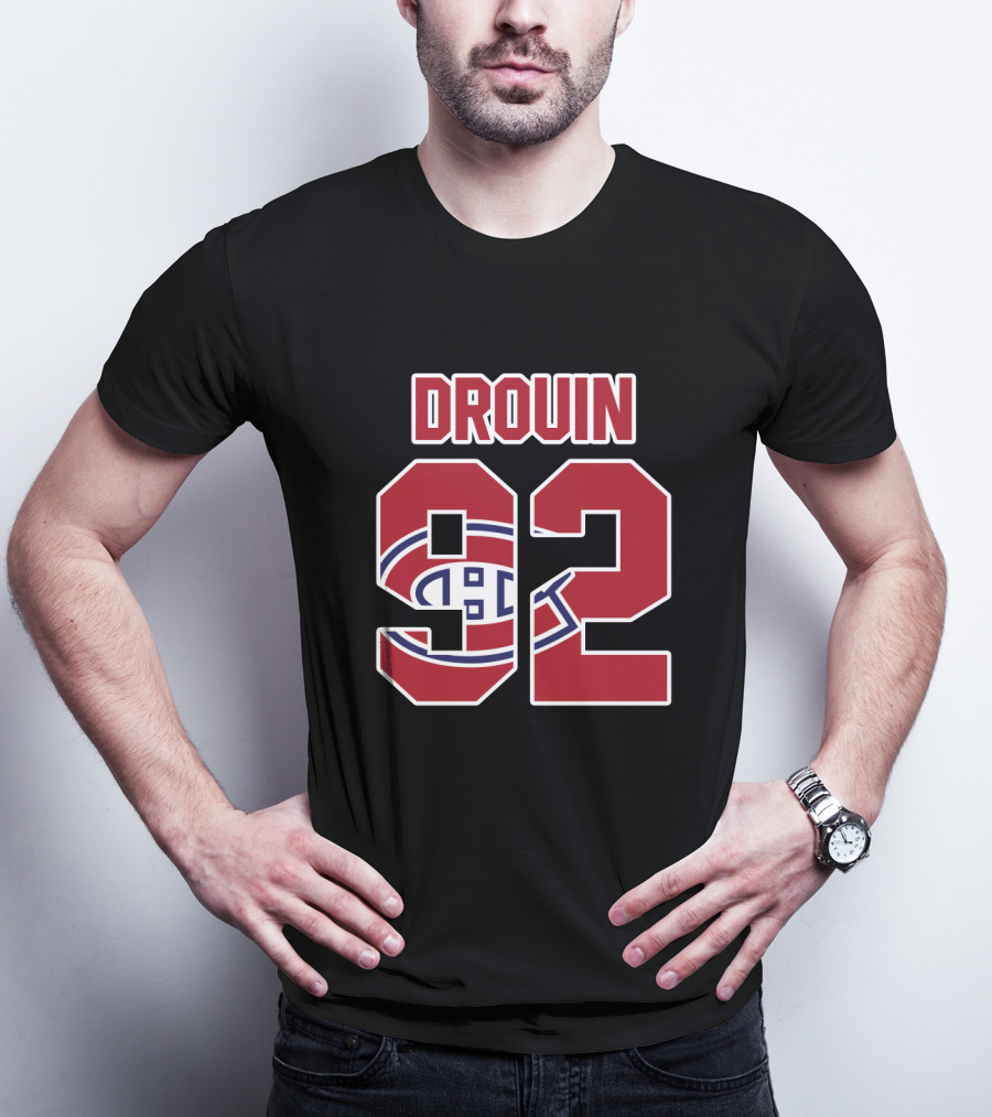 Montreal Canadiens Jonathan Drouin 92 NHL T-Shirt