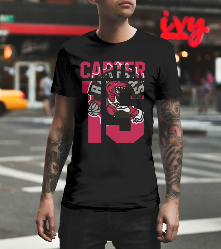 Carter 15 Toronto Raptors Nba T-Shirt Retro Ness Vince T-Shirt