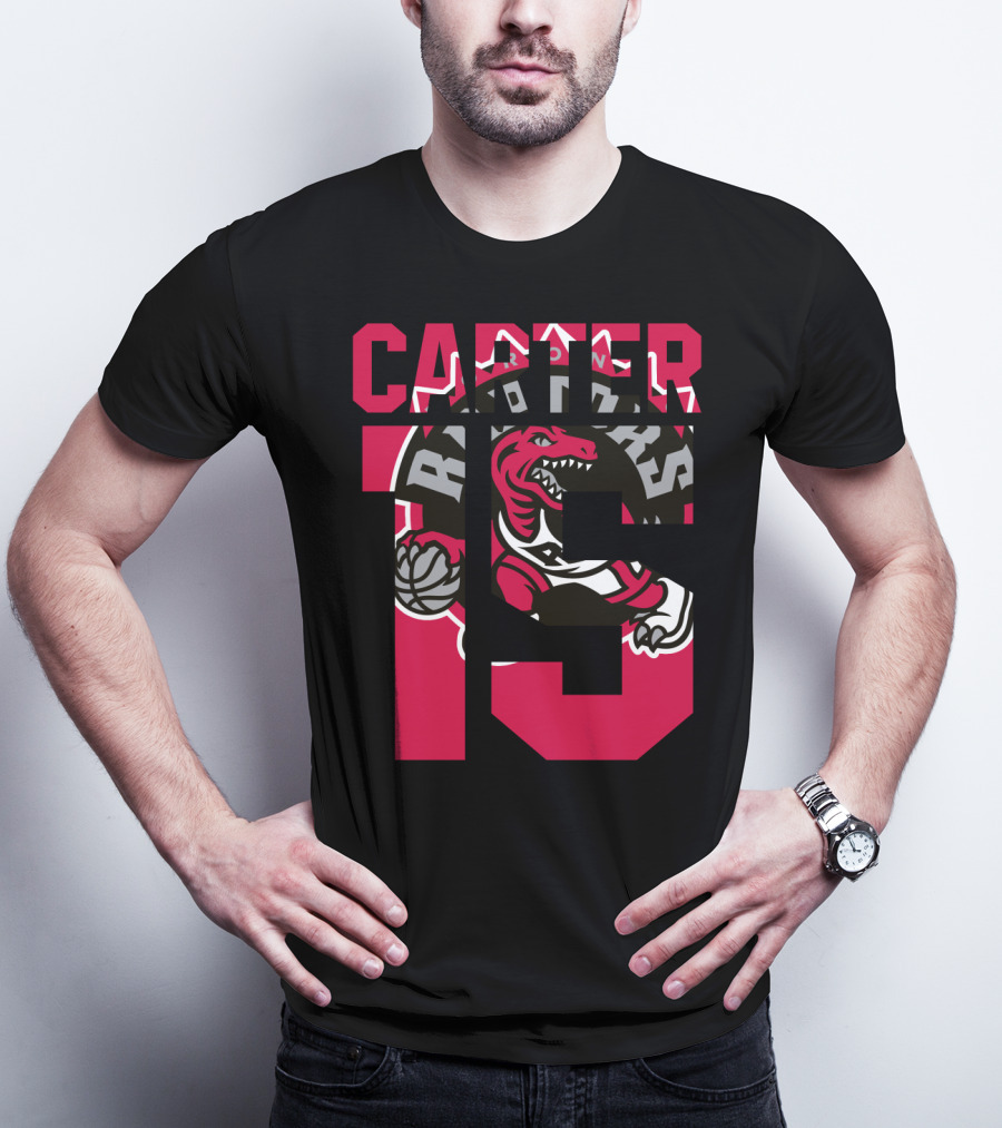 Carter 15 Toronto Raptors Nba T-Shirt Retro Ness Vince T-Shirt