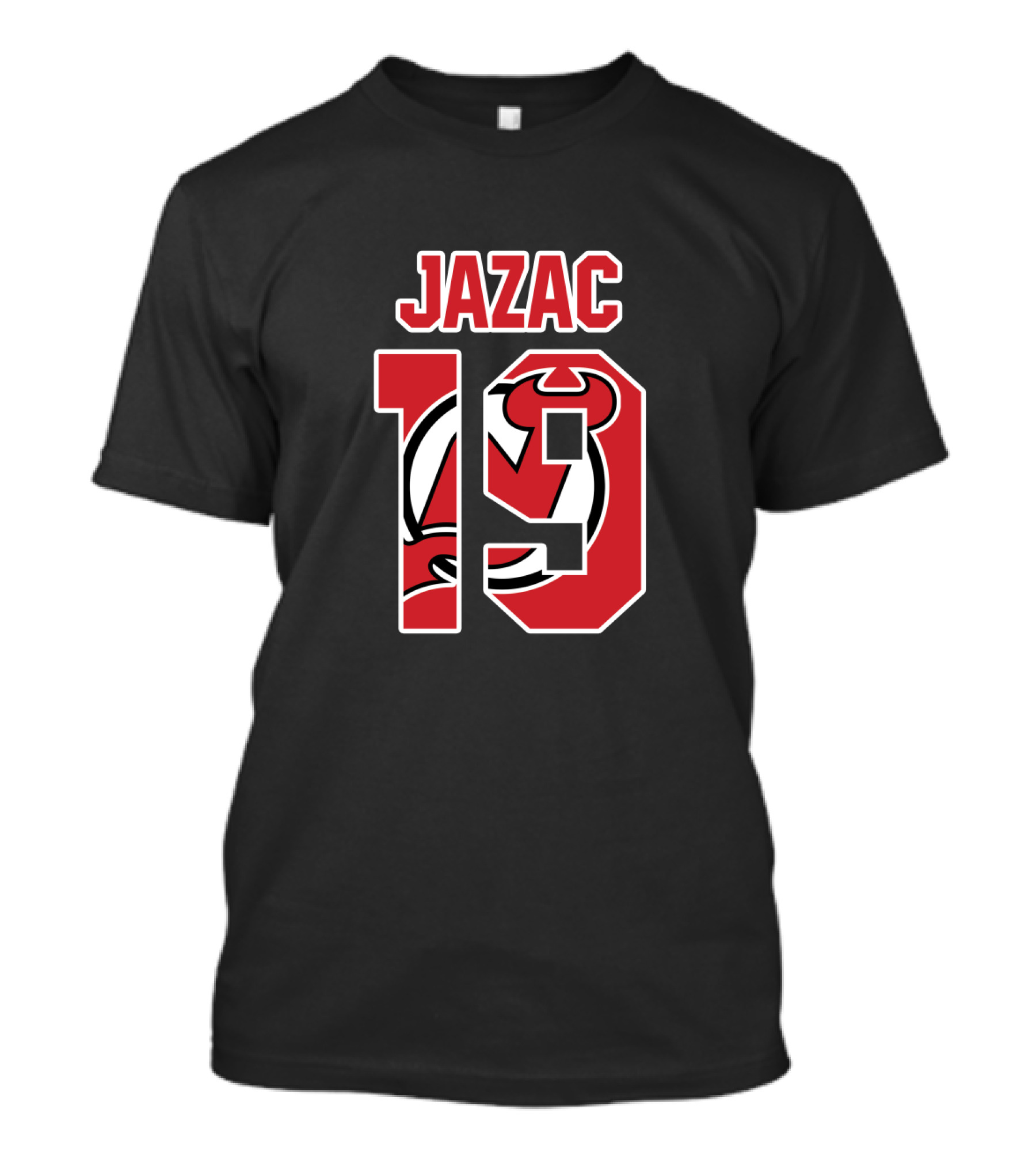 New Jersey Devils Travis Zajac 19 NHL Jersey T-Shirt