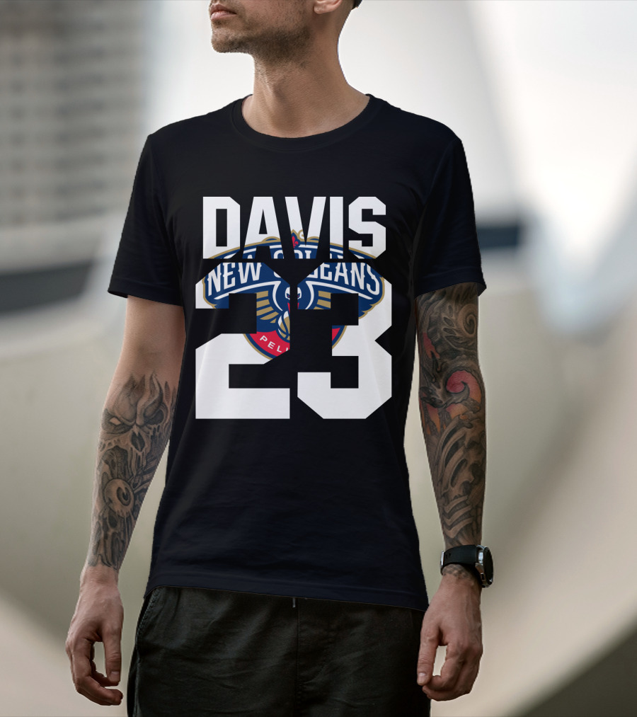 New Orleans Pelicans Anthony Davis 23 Nba T-Shirt
