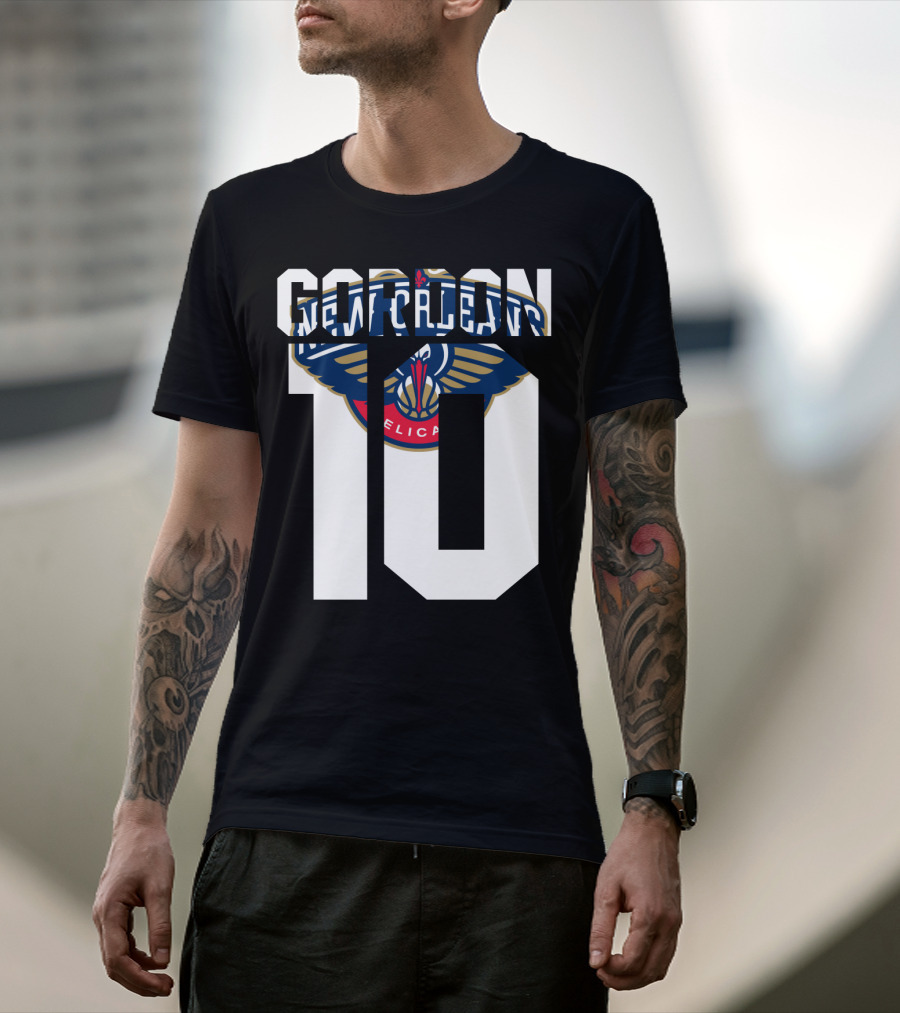 New Orleans Pelicans Eric Gordon 10 Nba Basketball T-Shirt