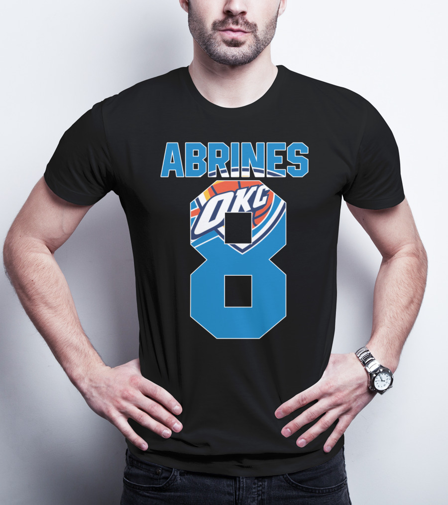 Oklahoma City Thunder Abrines 8 Okc Basketball Nba T-Shirt