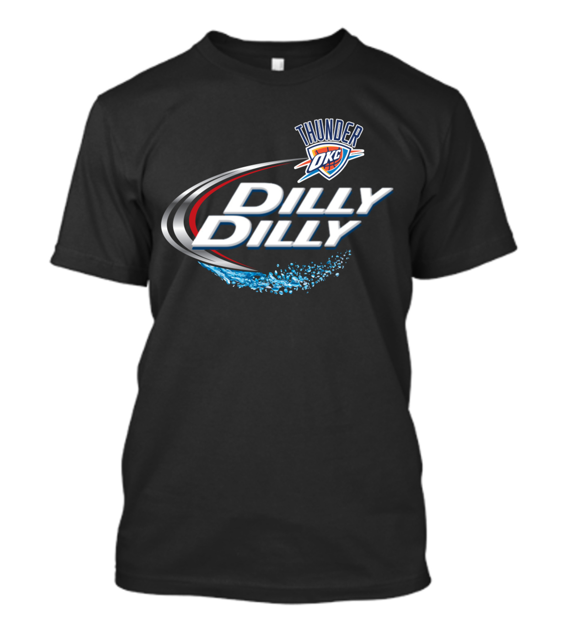 Oklahoma City Thunder Okc Dilly Dilly Thunder Fans T-Shirt
