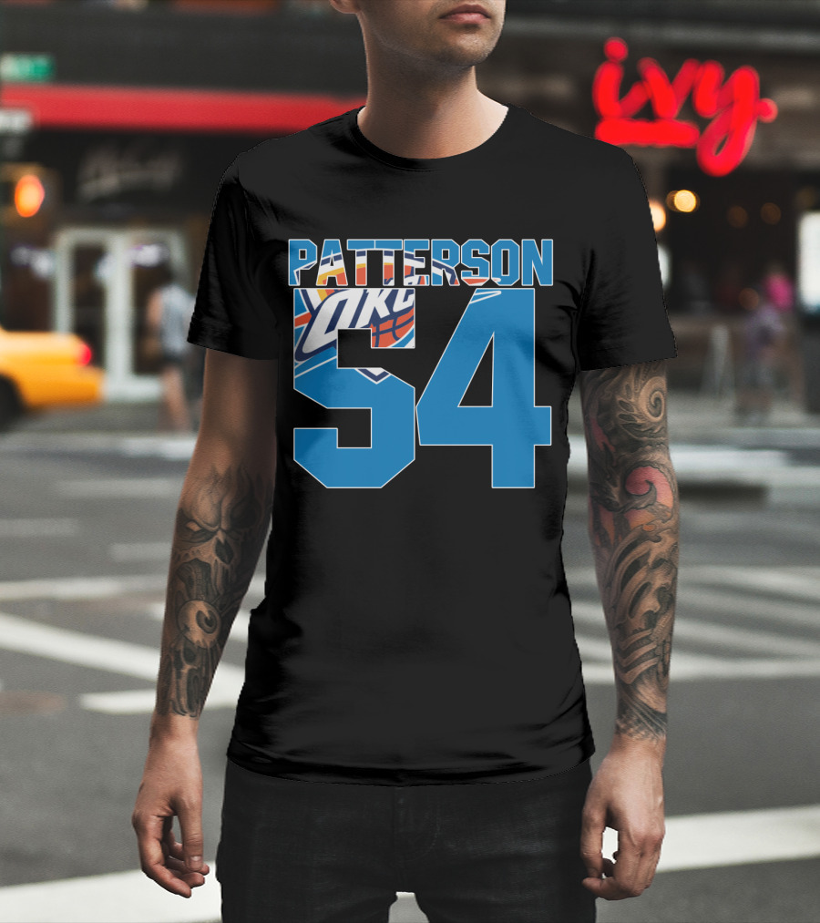 Patterson 54 Okc Thunder T-Shirt