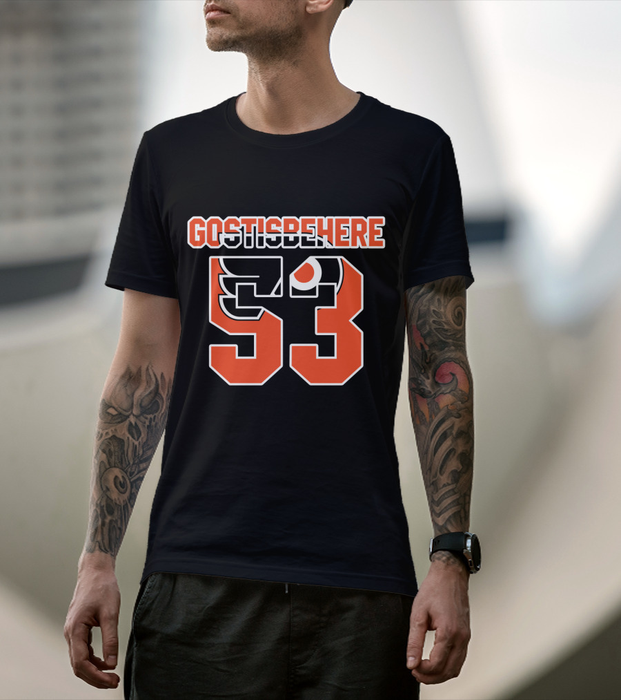 Philadelphia Flyers Gostisbehere 53 NHL T-Shirt