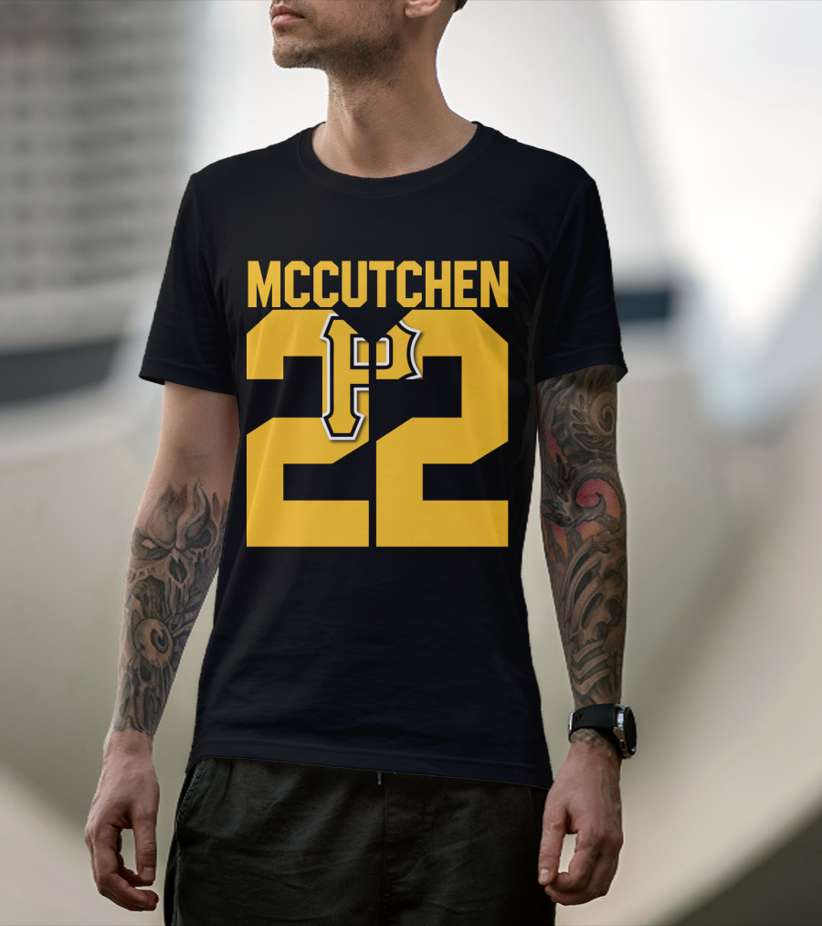 Pittsburgh Pirates Andrew McCutchen 22 Jersey Team Spirit T-Shirt
