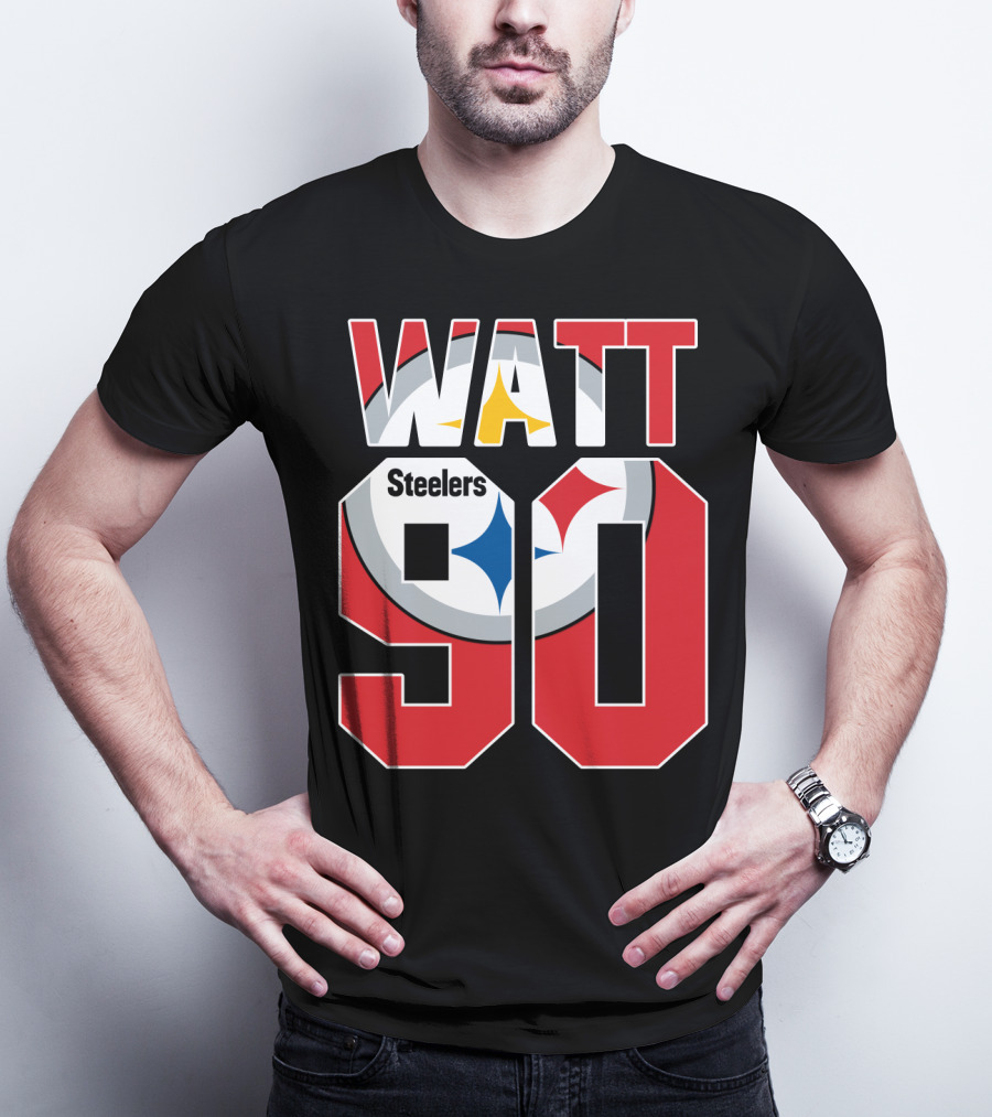 Watt 90 Steelers Pittsburgh T.j. Game Jersey T-Shirt