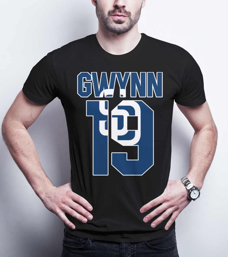 San Diego Padres Gwynn 19 Jersey T-Shirt