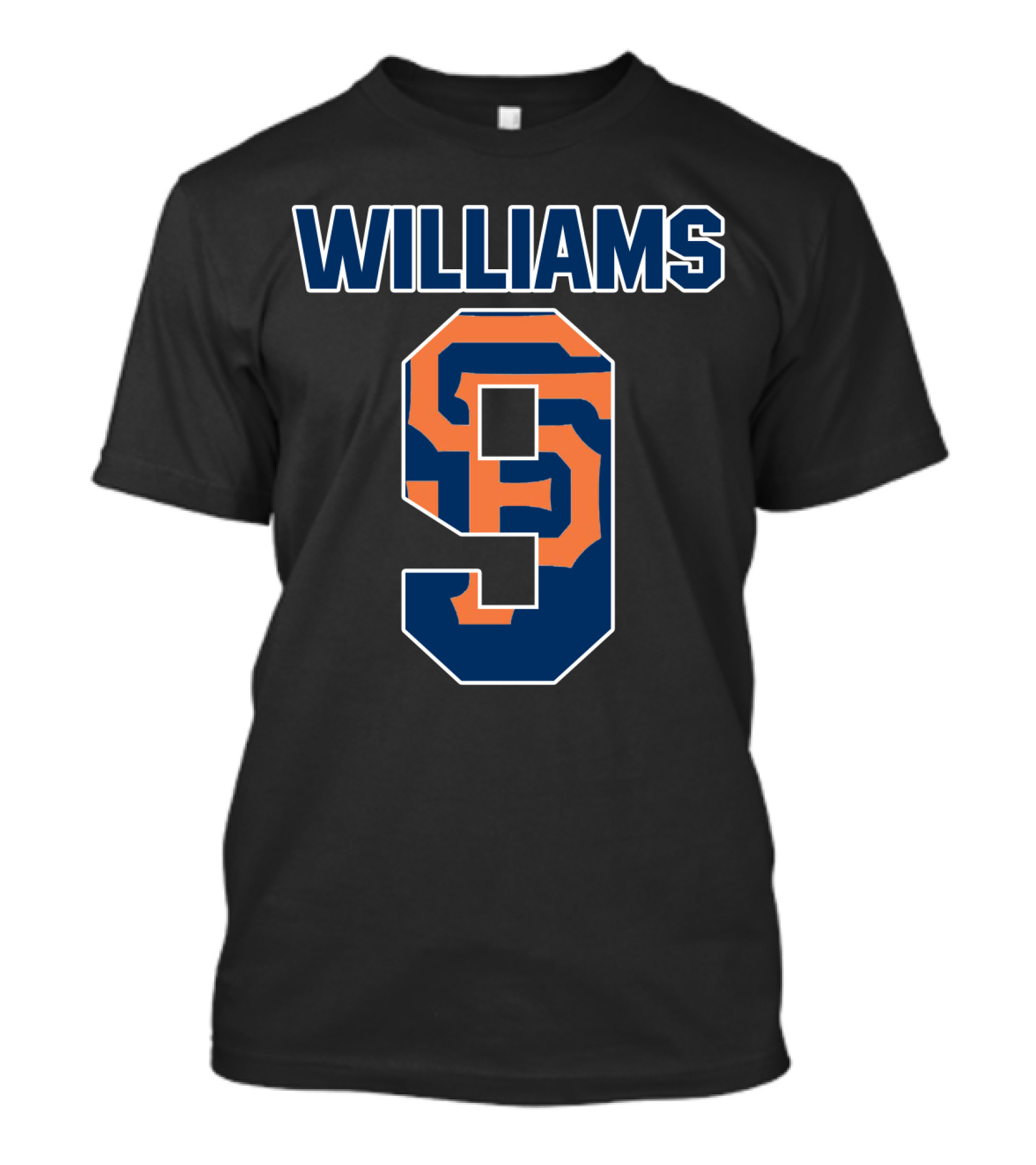 San Francisco Giants Williams 9 Baseball Player Jersey T-Shirt