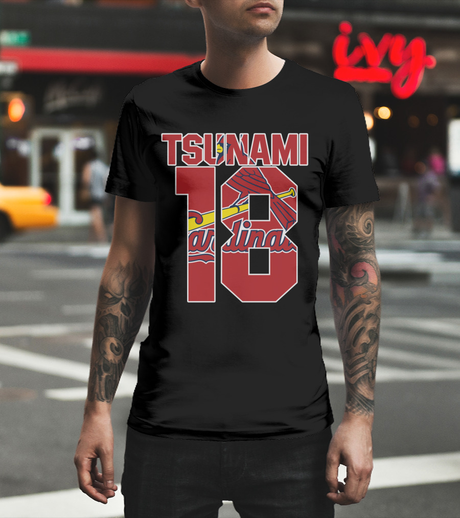 St. Louis Cardinals Tsunami 18 Carlos Martinez T-Shirt