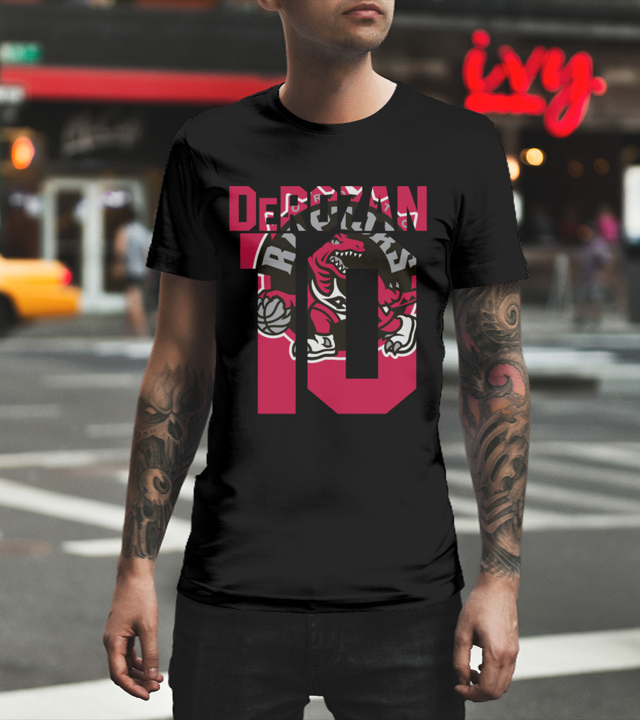 Toronto Raptors Derozan 10 Nba T-Shirt