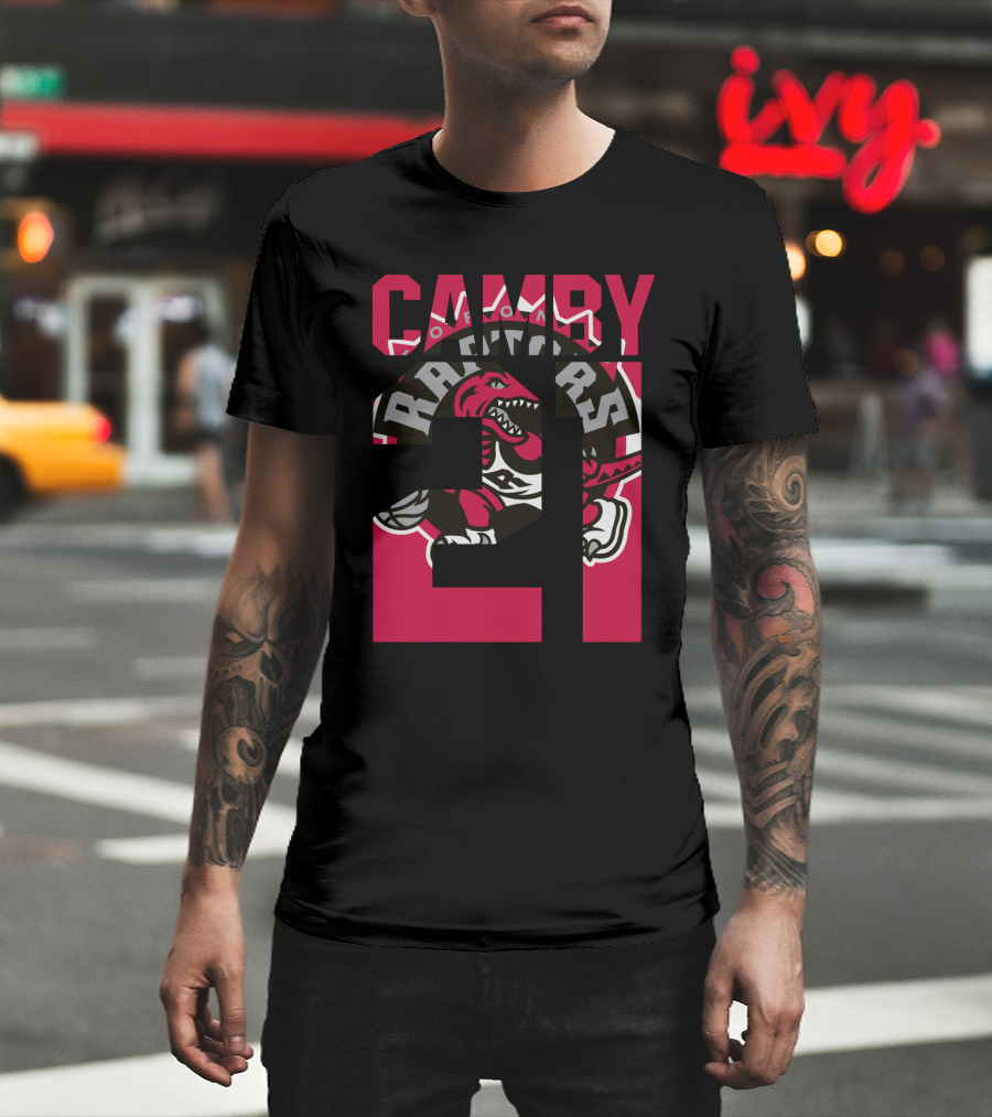 Toronto Raptors Marcus Camby 21 Nba Raptors T-Shirt