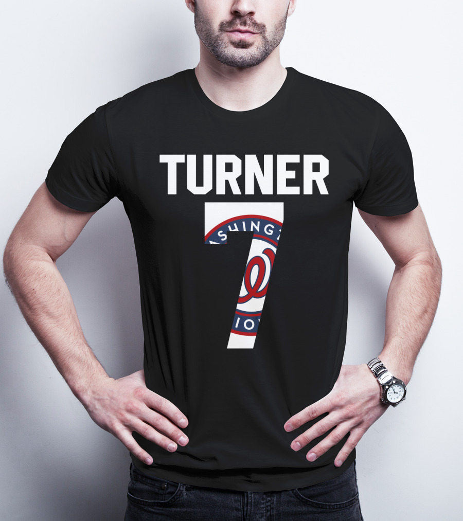 Turner 7 Washington Nationals T-Shirt