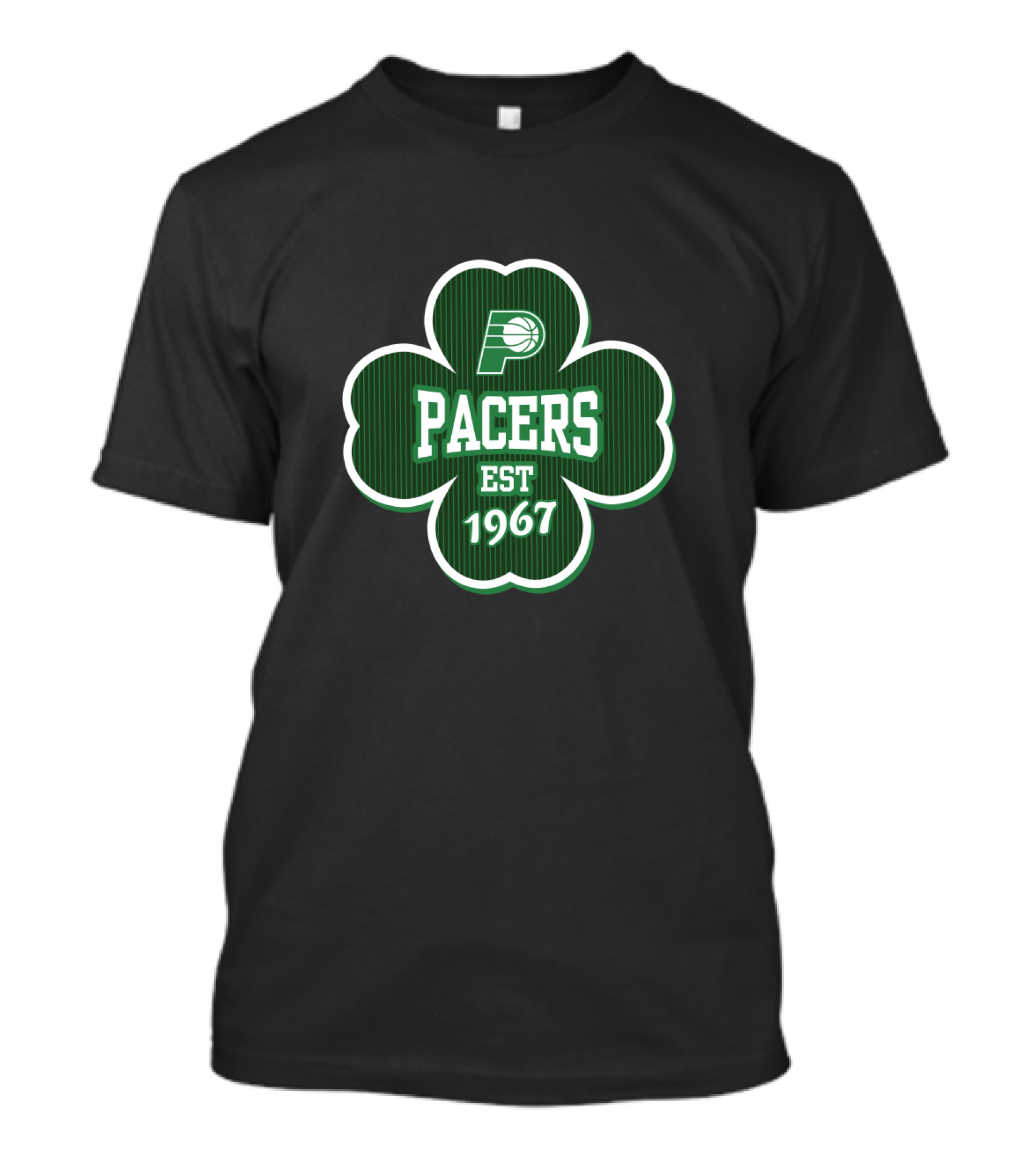 Pacers Shamrock Logo Est 1967 St Patrick's Day T-Shirt