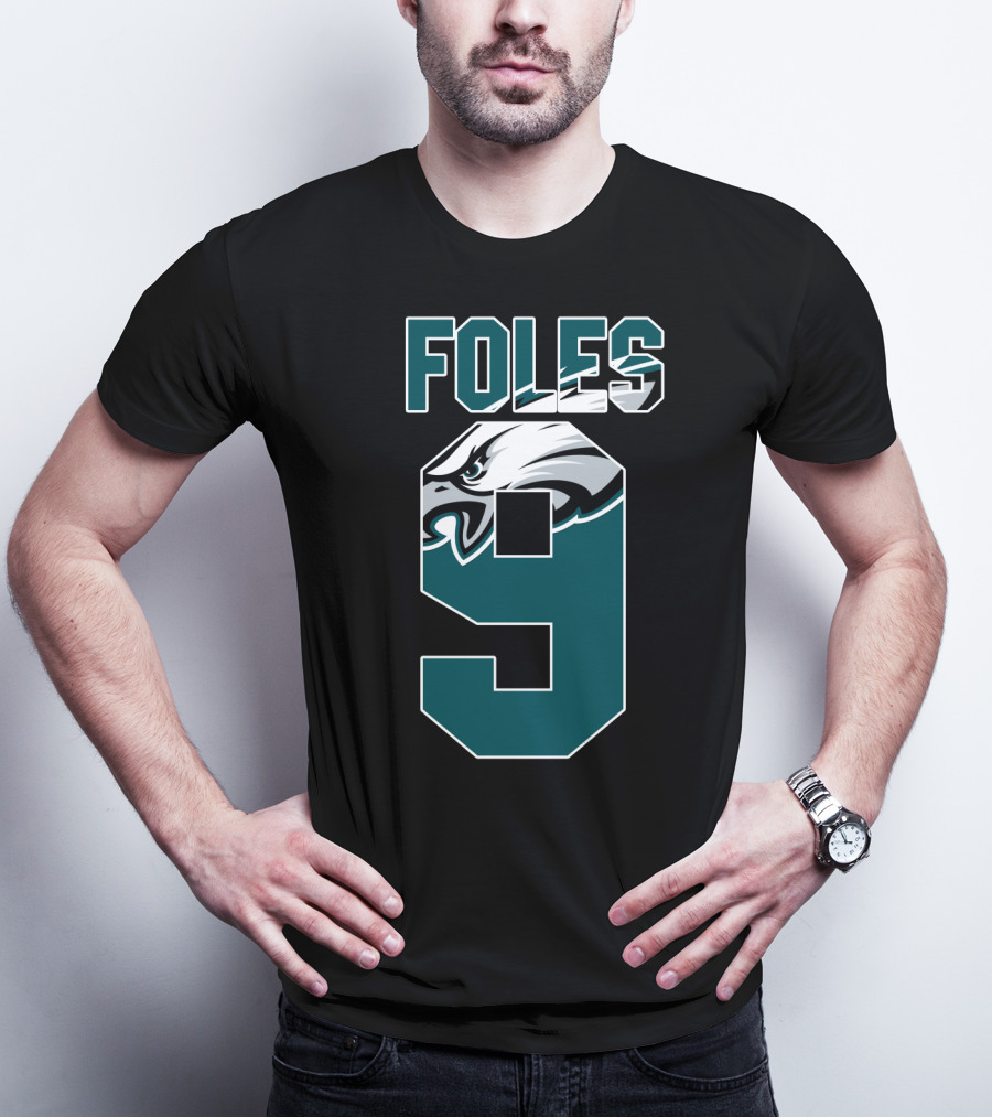 Philadelphia Eagles Nick Foles 9 Eagle T-Shirt